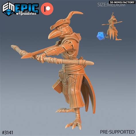 Crow Hood Ranger Shooting De Epic Miniatures Easter Surprise Infanterie