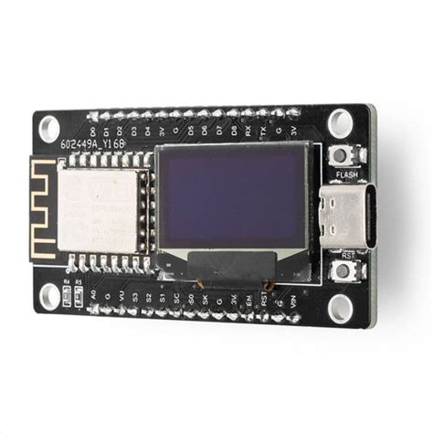 type c nodemcu esp8266 development board with 0 96inch oled display