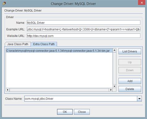 techie architect configure squirrel sql to connect to mysql