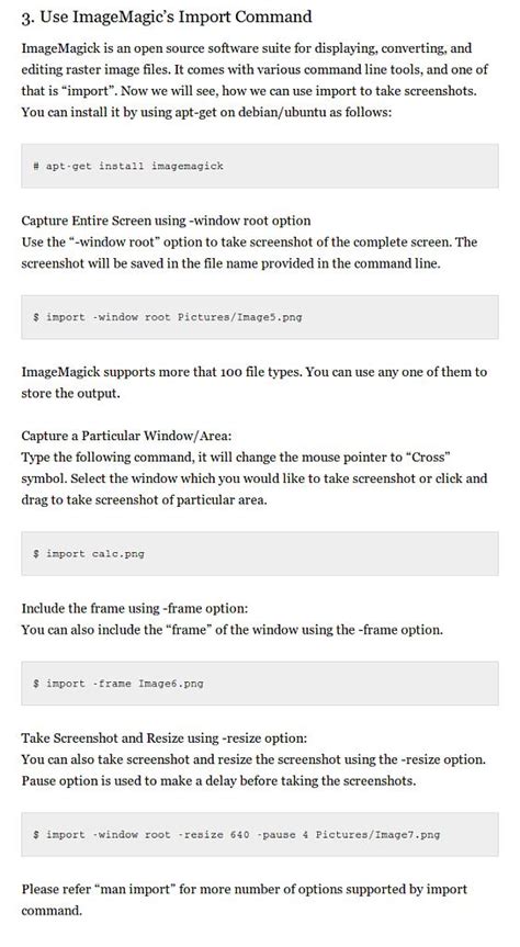Xanderprojects On Linkedin Way To Take Screenshot On Ubuntu Using Imagemagic
