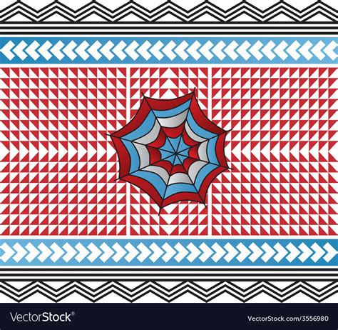 Color Spiderweb Art Royalty Free Vector Image Vectorstock