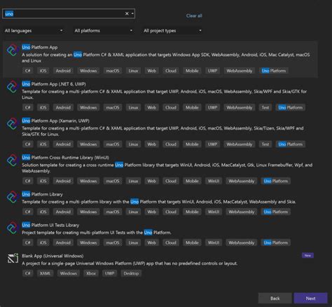 Template Issues Unoplatform Uno Discussion GitHub