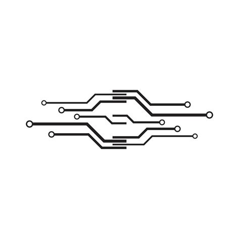 Circuit Vector Icon Illustration Design 14834693 Vector Art At Vecteezy