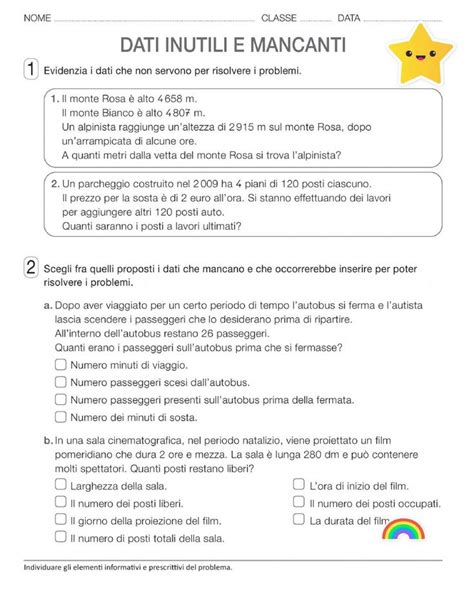 Problemi Interactive Exercise For Quarta Primaria Matemática 1