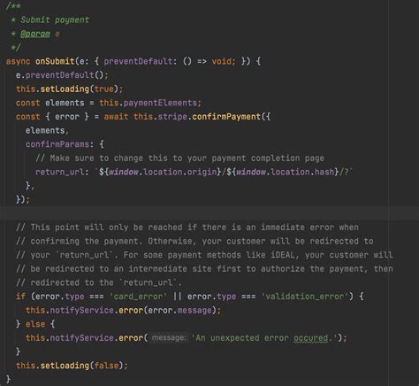 javascript stripe confirm payment payment intent and payment intent