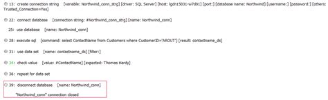 Disconnect Database