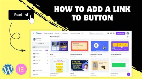 How To Add A Link To Button In Elementor En 2024