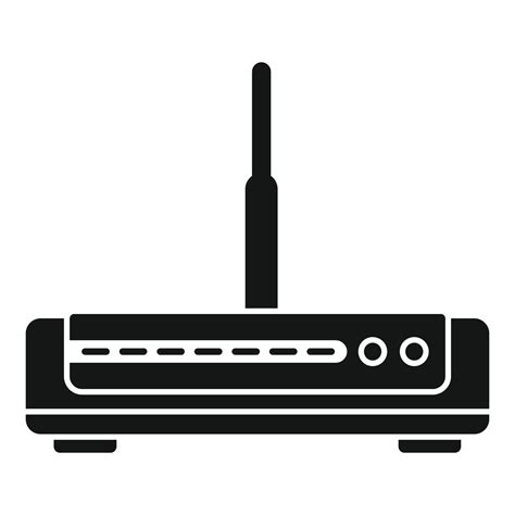 Switch Modem Icon Simple Vector Wireless Device 15107702 Vector Art At Vecteezy
