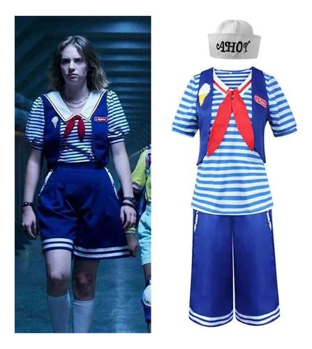 Stranger Things Robin Scoops Ahoy Disfraz Cosplay Para Mujer Meses