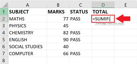 How To Use Sumif Not Blank In Excel Spreadcheaters