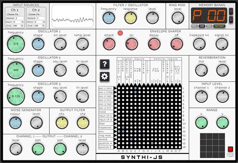 Things We Like Javascript Emulator Of The Legendary Ems Synthi