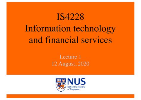 is4228 lecture 1 fall 2020 warning unimplemented annotation type