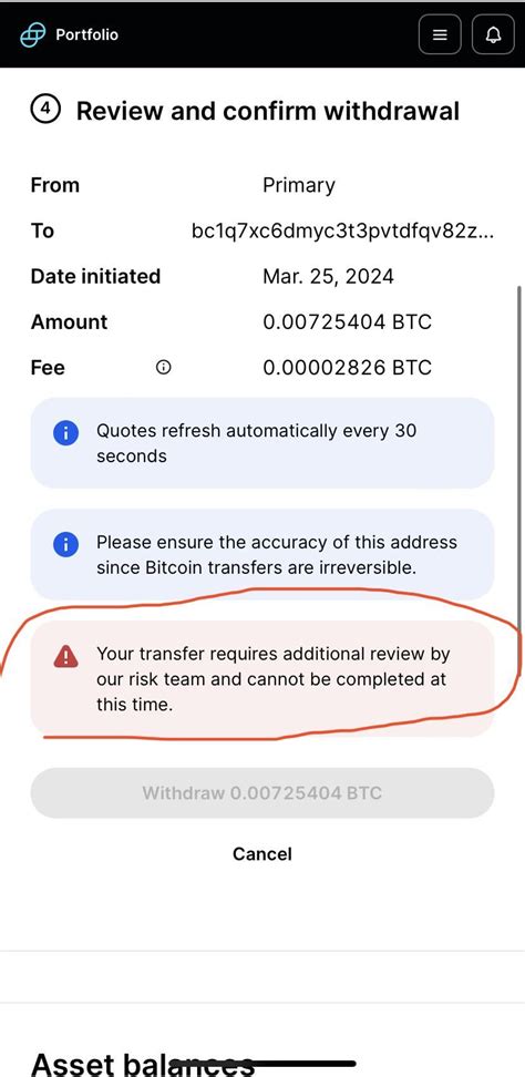Cant Withdraw My Crypto Rgemini
