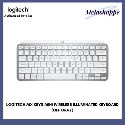 Logitech Mx Keys Mini Wireless Illuminated Keyboard Shopee Singapore