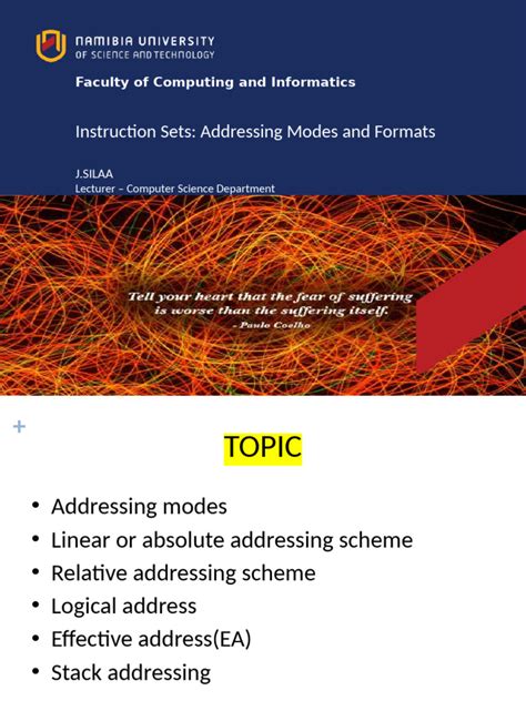 Lecture 9 Instructionn Addressing Mode Pdf