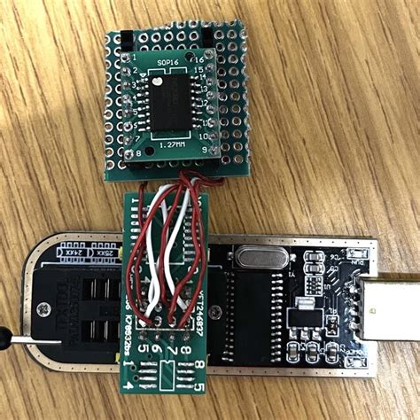 Dumping Bmc Firmware With A Flash Programmer Download Scientific Diagram