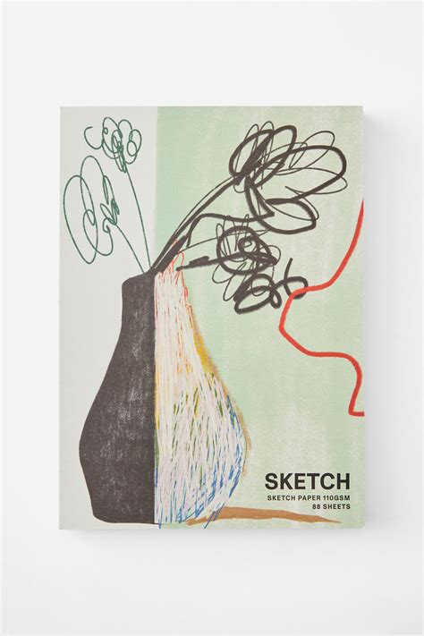 A4 Stitch Bound Sketch Book