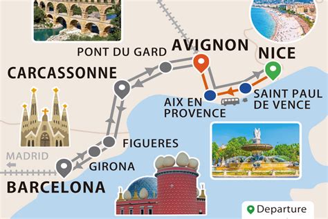 하나투어 조이버스 투어 니스 출발 생폴드방스엑상 프로방스아비뇽 1일 이동편숙박옵션 파리 프랑스 버스투어기차투어