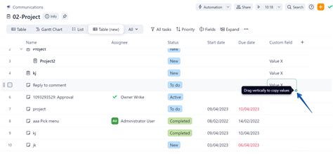 Status Backburner ⏳ Auto Fill Values In Custom Fields Wrike Help