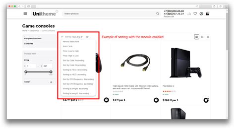 Add Ons Content Galleries Look Sorting Goods By Characteristic
