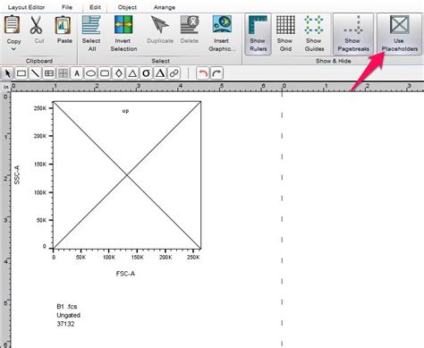 using placeholders in the layout editor flowjo documentation flowjo