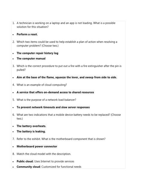 Ststem Software Answers 1 9 Pdf Computer Network Cloud Computing