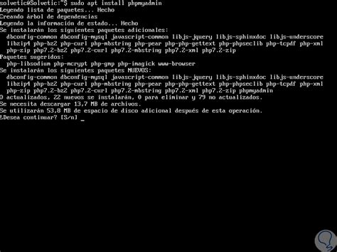 cómo instalar lamp y phpmyadmin en ubuntu 18 04 solvetic