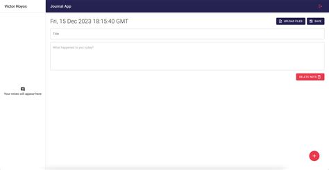 GitHub Bikcodeh Journal App Application To Save Notes With Images