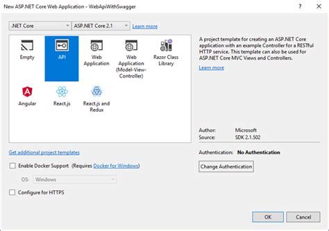 NET Core REST API With Swagger