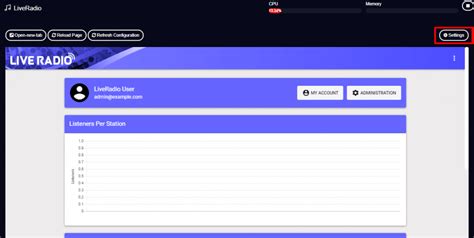 how to broadcast on live radio app using the butt streaming software