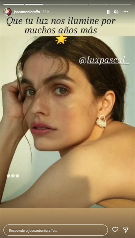 Lux Pascal Recibe Saludos De Cumpleaños De Pedro Pascal Y José Antonio