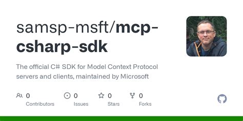 github samsp msft mcp csharp sdk the official c sdk for model