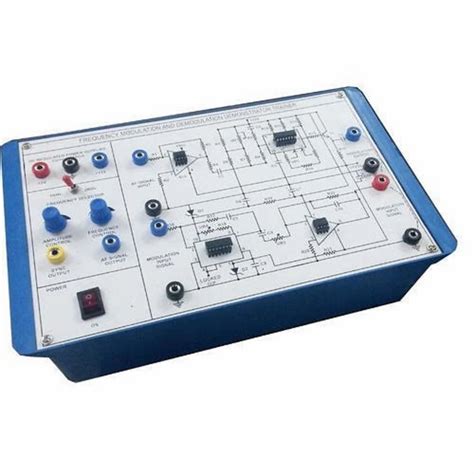 Metal Frequency Modulation And Demodulation Trainer Kit For Laboratory At ₹ 4500 Piece In Ahmedabad