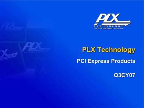Switch Plx Technology