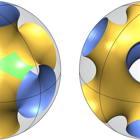 Free Boundary Minimal Surfaces Of Genus 0 With Octahedral Symmetry And Download Scientific