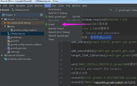 Cmake学习（二） 创建库并使用findpackage查找包findpackage 自己的包 Csdn博客