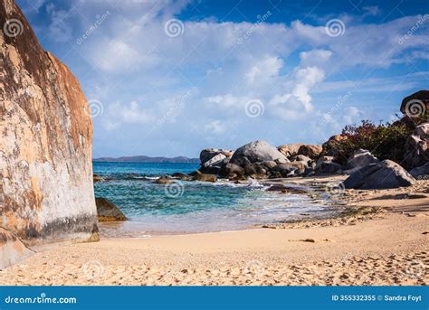 The Baths National Park Virgin Gorda British Virgin Islands Stock
