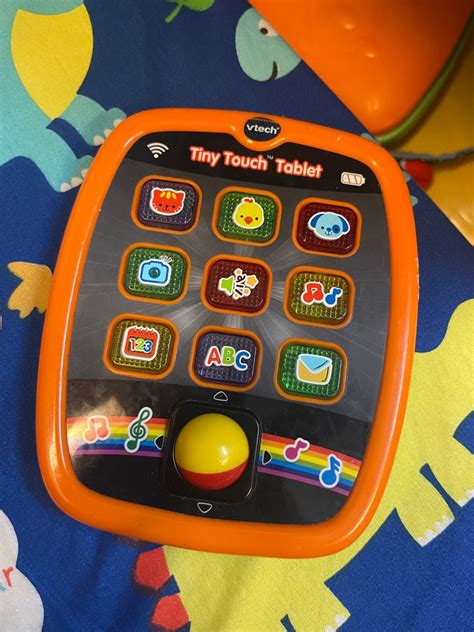 Vtech Tiny Touch Tablet Hobbies And Toys Toys And Games On Carousell