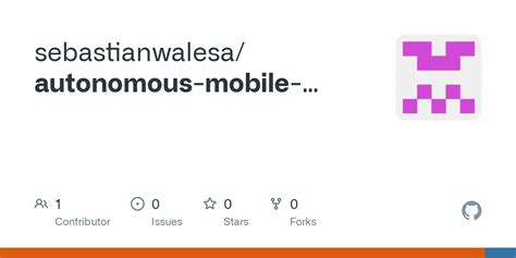 GitHub Sebastianwalesa Autonomous Mobile Robot