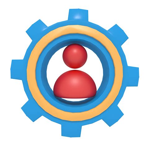 3d Icon Of Profile Setting 10987228 Png