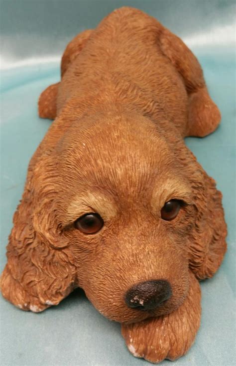 Sold At Auction Vintage 1981 Sandra Brue Sandicast Cocker Spaniel That