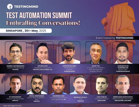 Testingmind 🌟 A Big Thank You Singapore 🇸🇬 The Test Automation Summit Singapore 2025 Was A