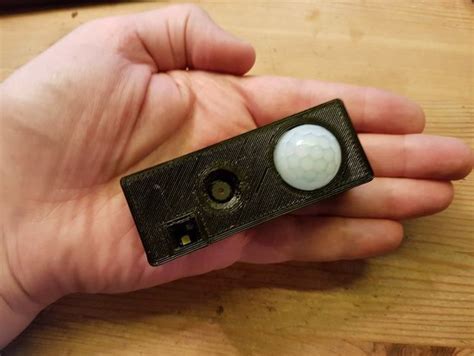Esp32 Cam Housing With Pir Sensor Esp32 Cam Gehäuse Mit Pir Sensor