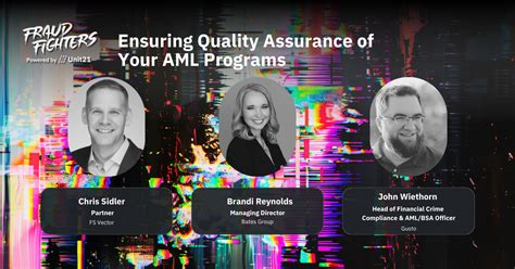 Ensuring Quality Assurance Of Your Aml Programs