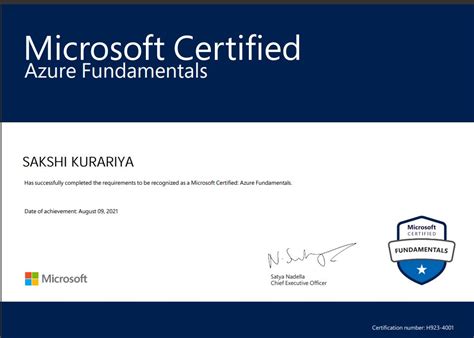 Sakshi Kurariya On Linkedin Microsoftazure Azurecertification