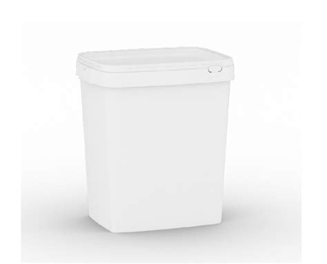 Rectangular Bucket With Lid 3420l Evopack