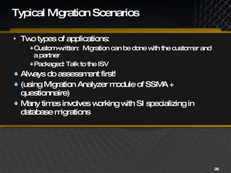microsoft sql server sql server migrations presentation ppt