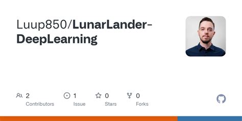 Github Luup850lunarlander Deeplearning