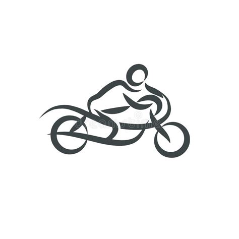 Motor Biker Logo Icon Vector Illustration Stock Vector Illustration Of Icon Bike 273193873