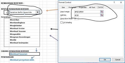 Drop Down List Dengan Combobox Dan Data Validation Belajar Excel